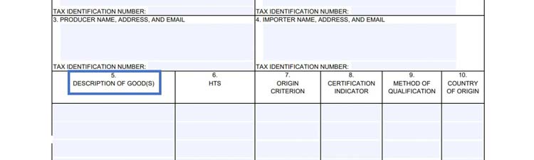 USMCA Certificate of Origin - Sample USMCA Form & Expert Guidance